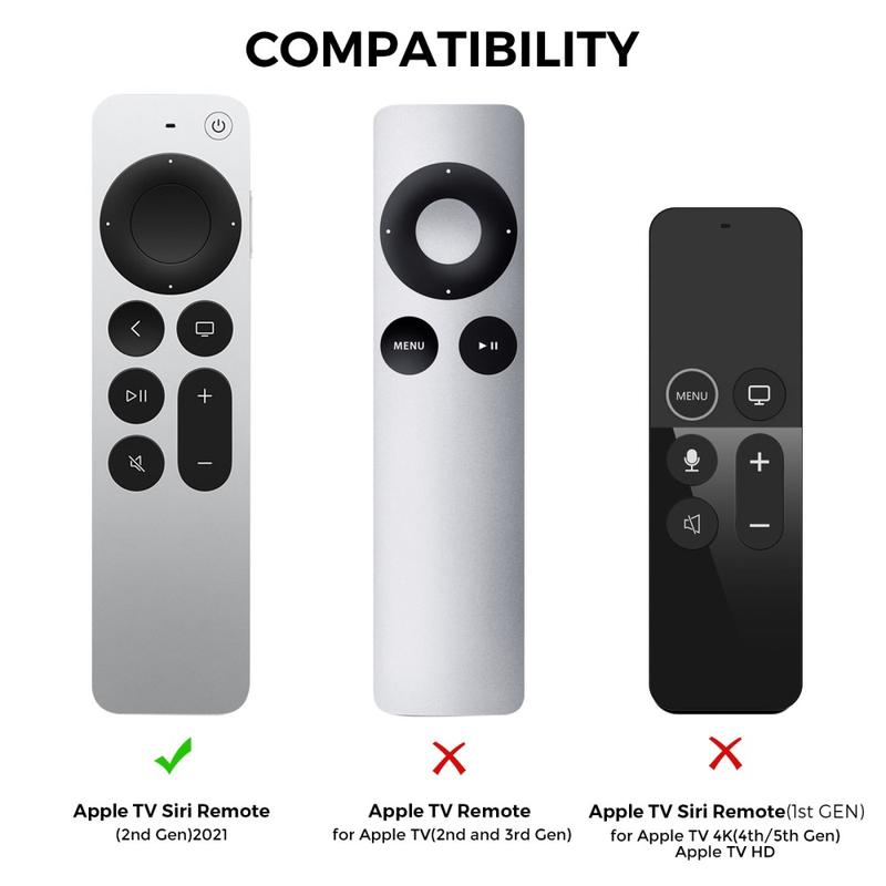 Apple TV Remote beskyttelsesetui i silikon PT167