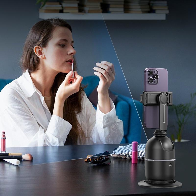 Cyke P03 Håndholdt AI Face Tracking Gimbal med bevegelseskontroll - svart