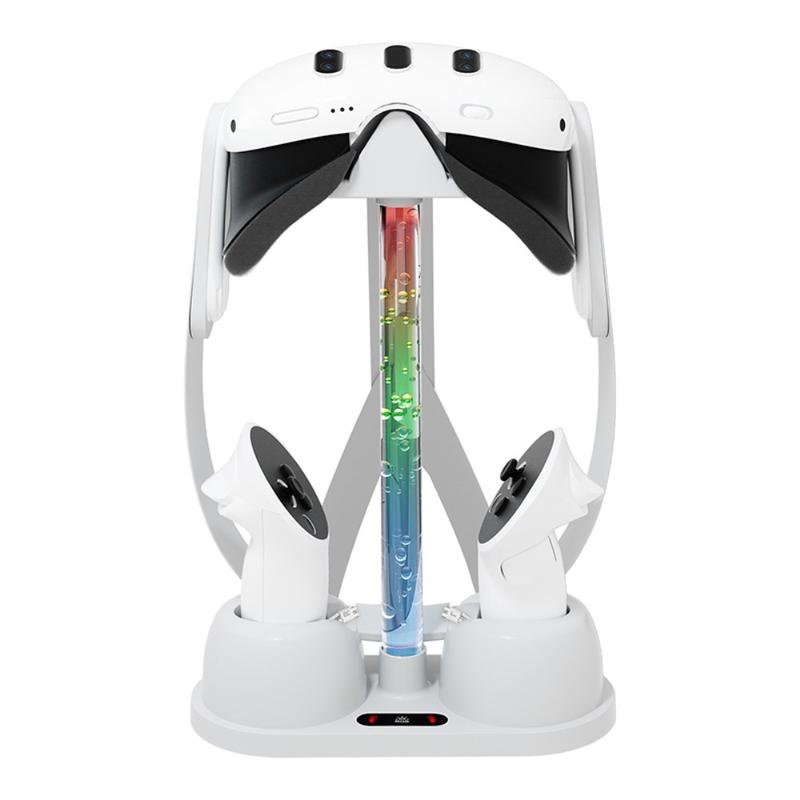 HBV-463 For Meta Oculus Quest 3 RGB VR-hodesett Ladestasjon Display ...