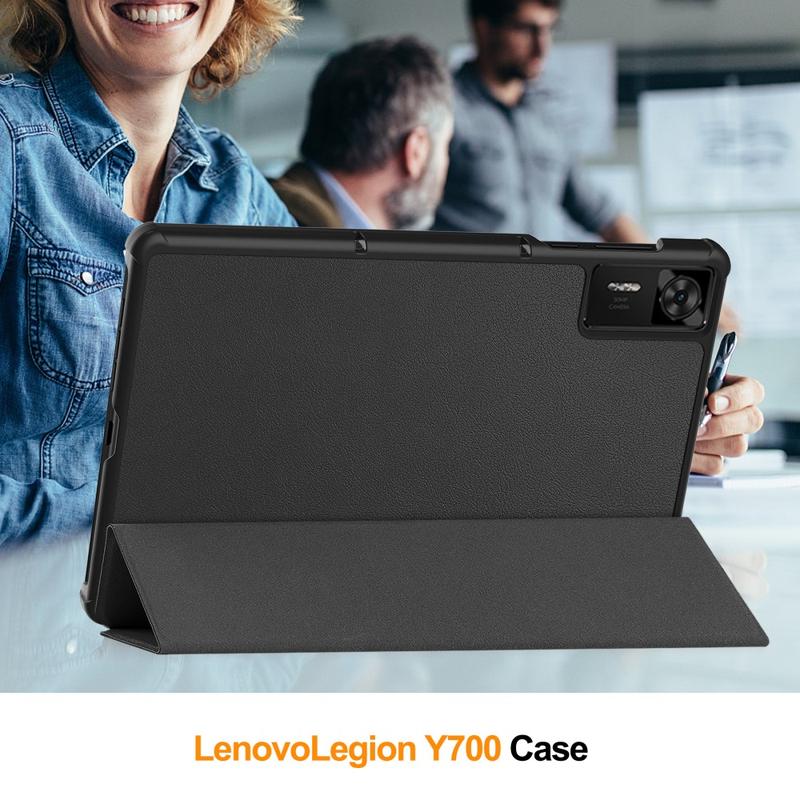 Lenovo Legion Y700 (Gen 4) Tri-Fold Series Smart Folio-etui - svart