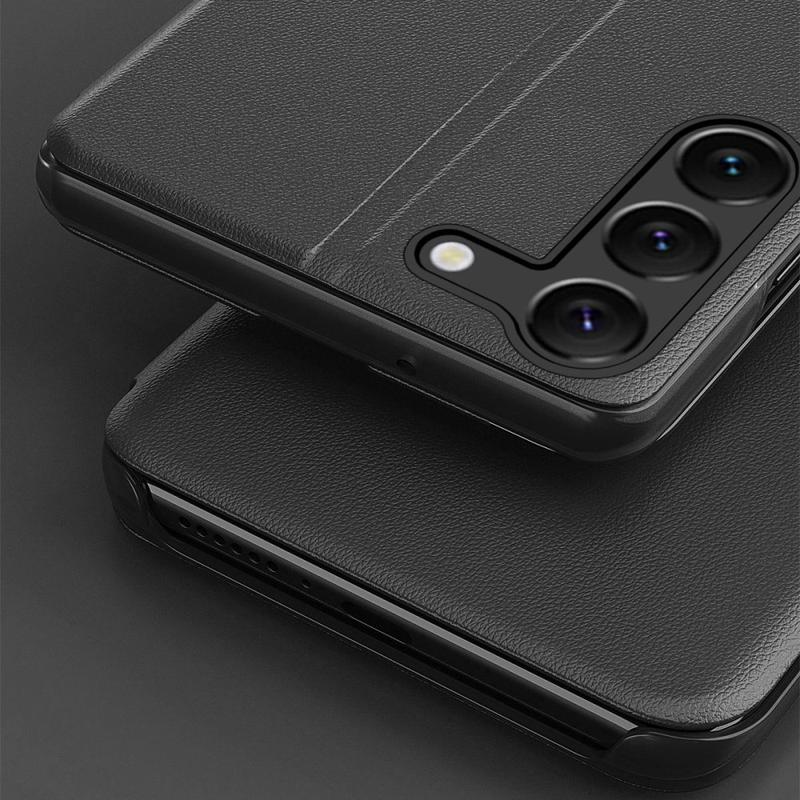 Samsung Galaxy S23 5G Smart Clear View Flip-deksel - Grønn